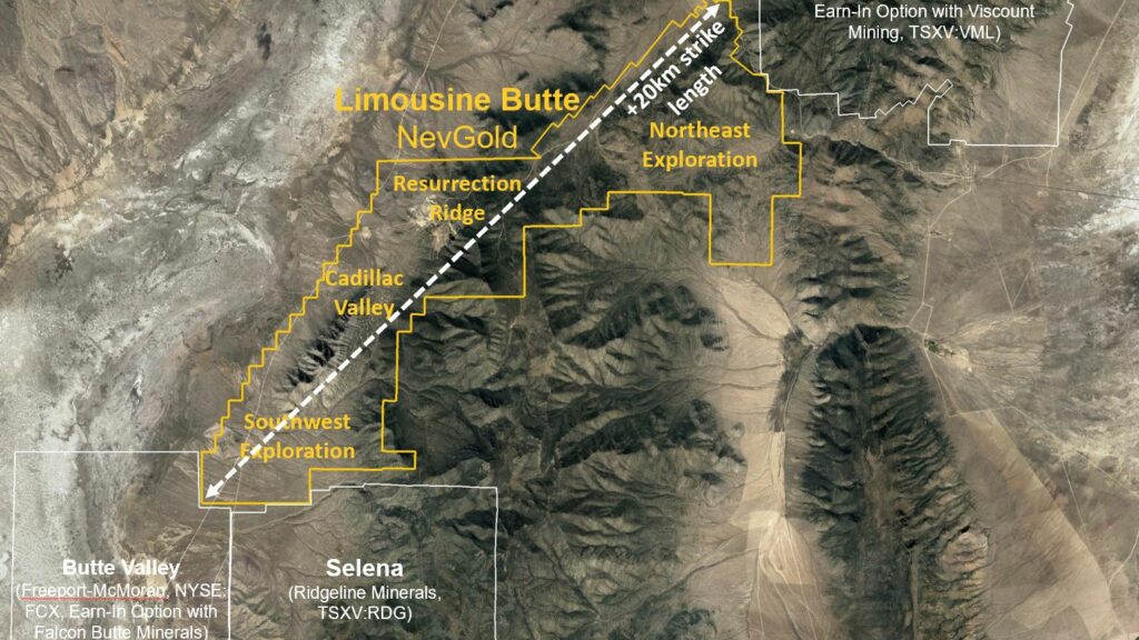 NevGold's oxide gold drill program in Nevada finds positive results