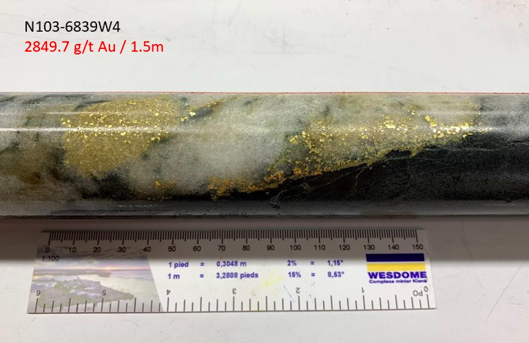 Wesdome Gold Mines releases drill results from underground Quebec site ...