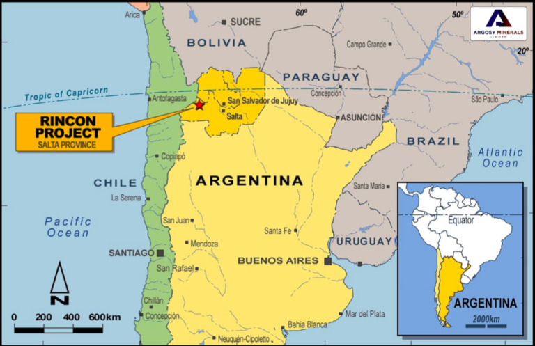 Argentina authorities give Argosy Minerals approval for lithium project ...
