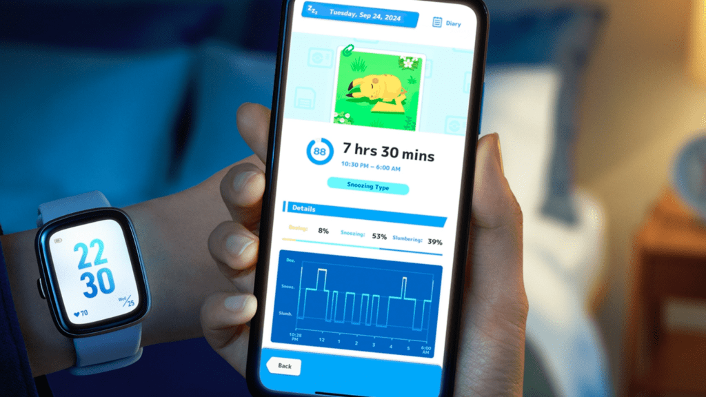 Gotta catch some Z's! Pokémon Sleep now compatible with smartwatches ...