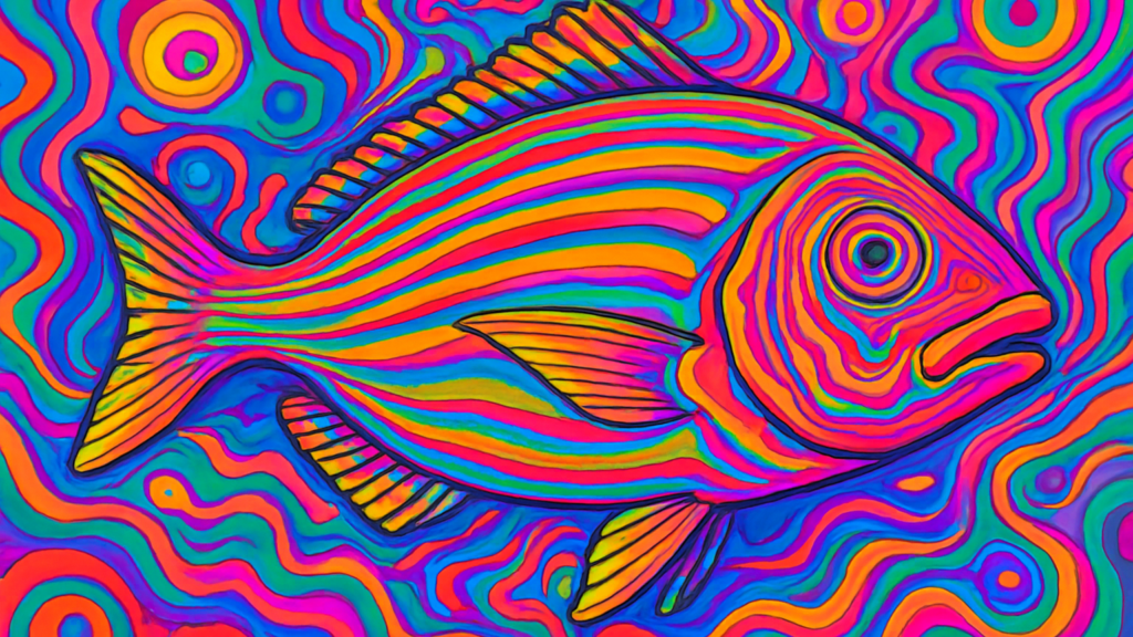 Sarpa salpa: the psychedelic fish you've probably never heard of ...