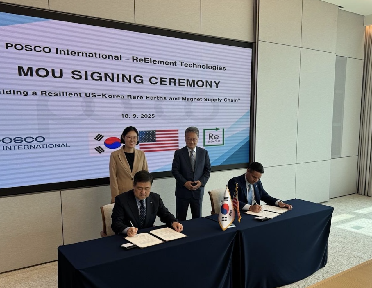 POSCO & ReElement collaborate on rare earth and permanent magnet complex - Mugglehead Investment ...